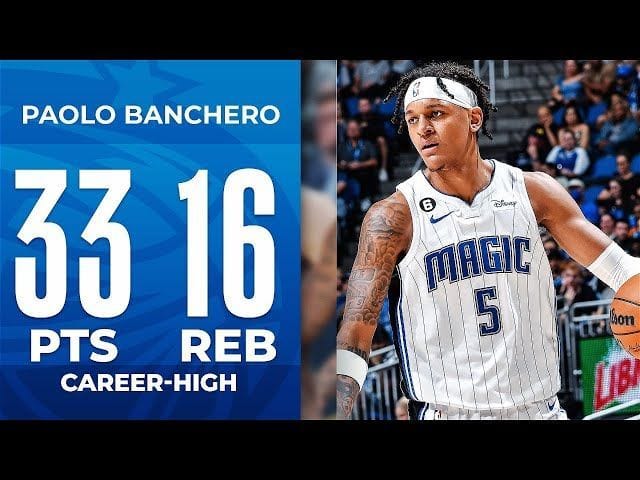 Paolo Banchero Injury update: Paolo Banchero is out against Phoenix ...