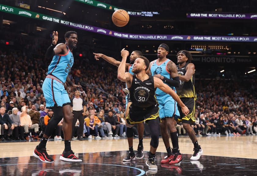 Watch: Steph Curry connects on ridiculous no-look shot in heroic 50-pt ...