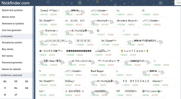 How to make stylish name in Free Fire (2022)