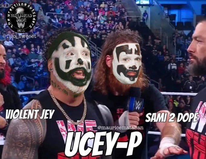 "Jey is this close to blocking you" - 'Vanilla Uce' Sami Zayn receives ...