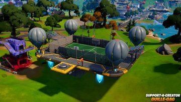 Fortnite: 4 Mysterious football fields appears ahead of Chapter 4 release