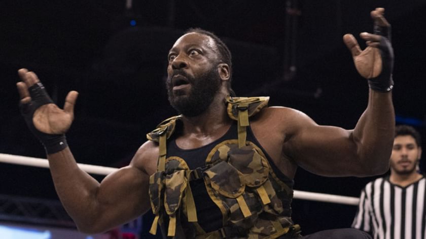 Who is Booker T wrestling in his in-ring return next month?