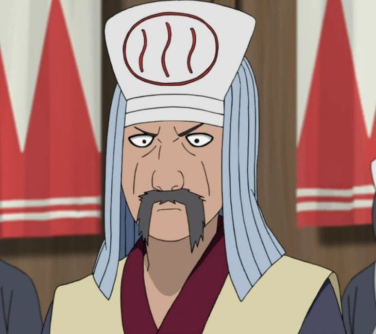 Who is Hot Water Daimyo in Naruto?