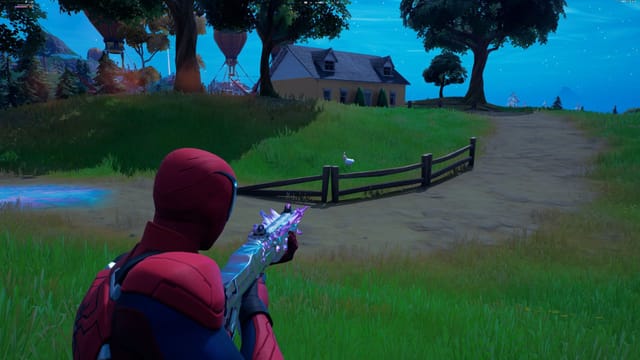 Fortnite: How to use a D-Launcher while holding a chicken