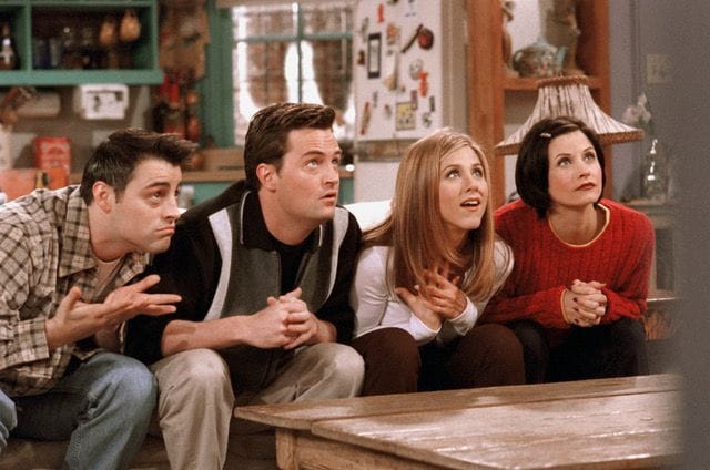 What are the full names of the characters in Friends?