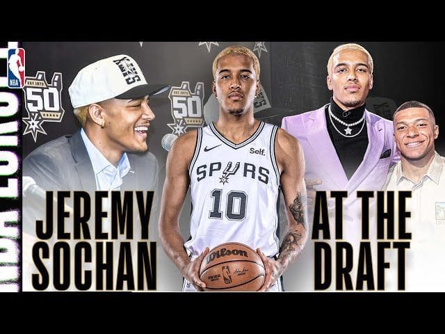 Fans troll Jeremy Sochan for his nasty defensive move on Steven Adams ...