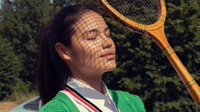 In pictures: Emma Raducanu dazzles in glamorous Porsche photoshoot