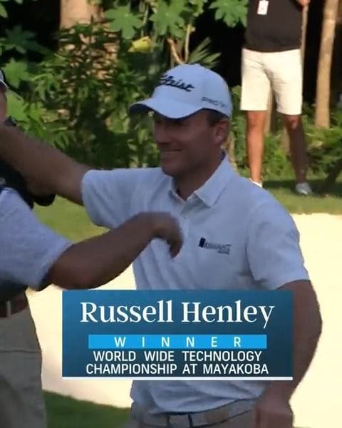 Russell Henley wins 2022 World Wide Technology Championship at Mayakoba ...