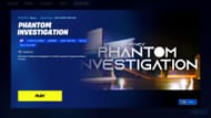 Phantom Investigation Fortnite Map: Code, how to play, and more explained