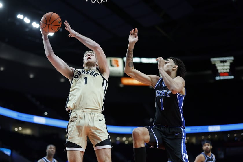 Duke University coach Jon Scheyer pays due credit to Purdue after team's blowout loss: "They’re ...