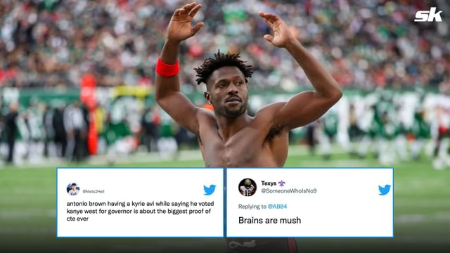 “Biggest proof of CTE ever” – NFL fans take shots at Antonio Brown ...