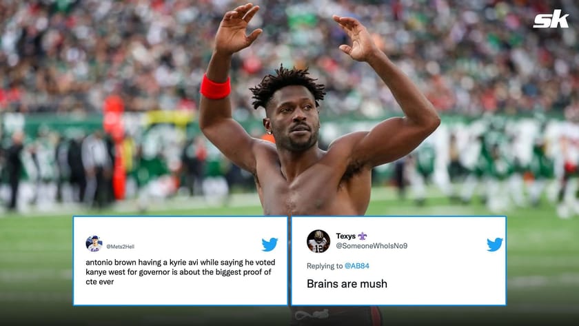 “Biggest proof of CTE ever” – NFL fans take shots at Antonio Brown ...