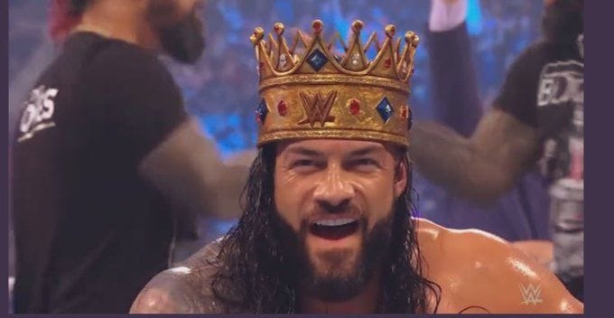 "The king still reigns"- WWE legend acknowledges Roman Reigns after his ...