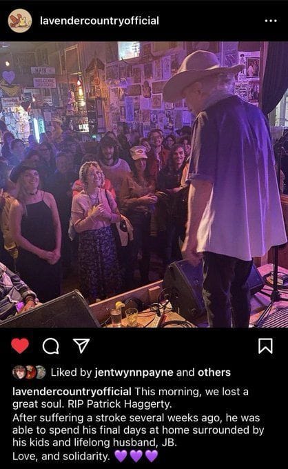 Who was Patrick Haggerty? Tributes pour in as Lavender Country musician ...