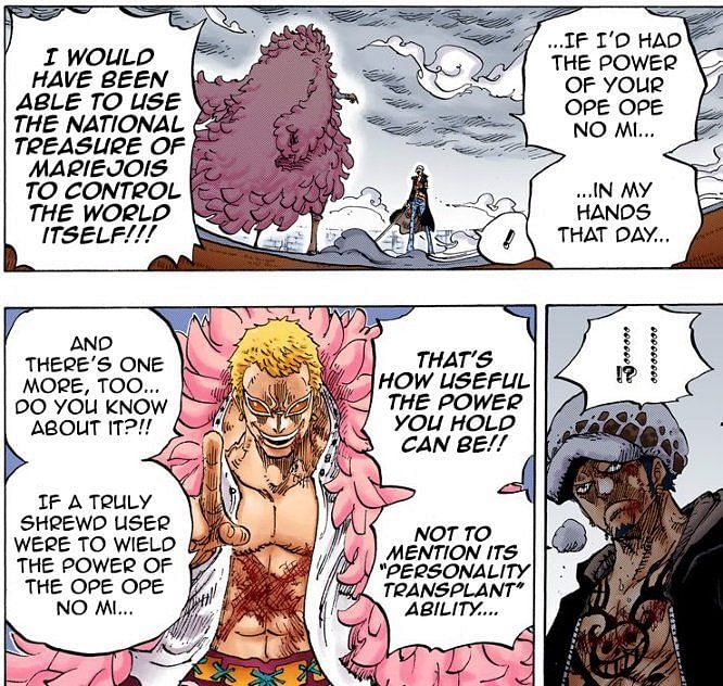 One Piece theorist draws brilliant connection between Imu and Doflamingo One Piece theorist draws brilliant connection between Imu and Doflamingo