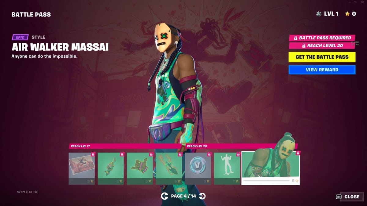 Fortnite Chapter 4 Season 1 Battle Pass: Full list of every skin from ...