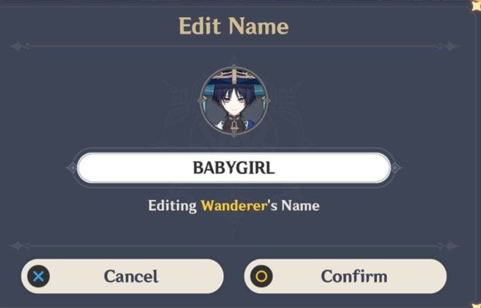 How to rename Wanderer in Genshin Impact: Name change guide