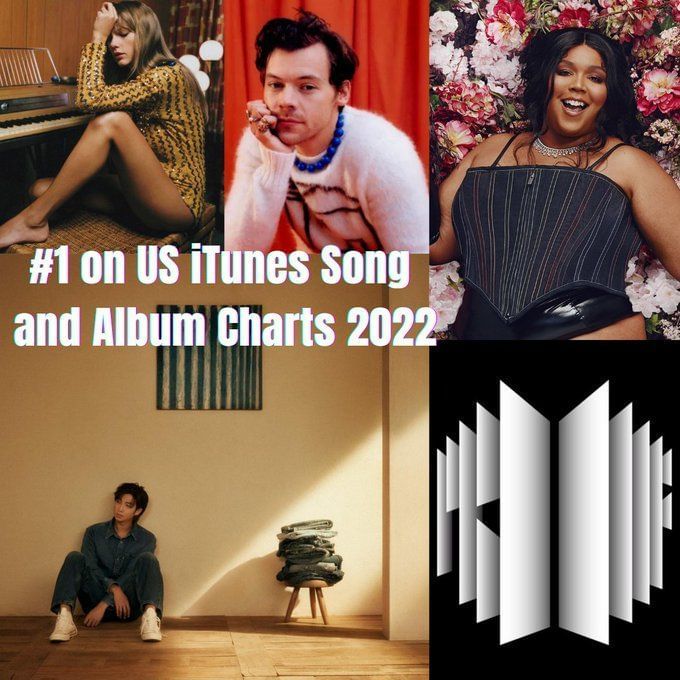 BTS' RM simultaneously tops both US iTunes Song Chart and Album Chart with 'Indigo' and 'Wildflower'