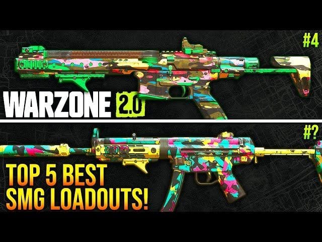 Top 5 SMGs to use in Warzone 2 Season 1 Reloaded