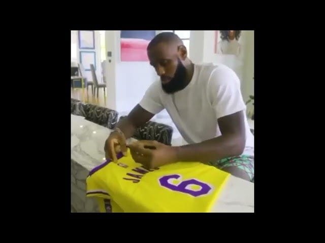 LeBron James' jersey: Why is LeBron James' jersey number 6?: All you ...