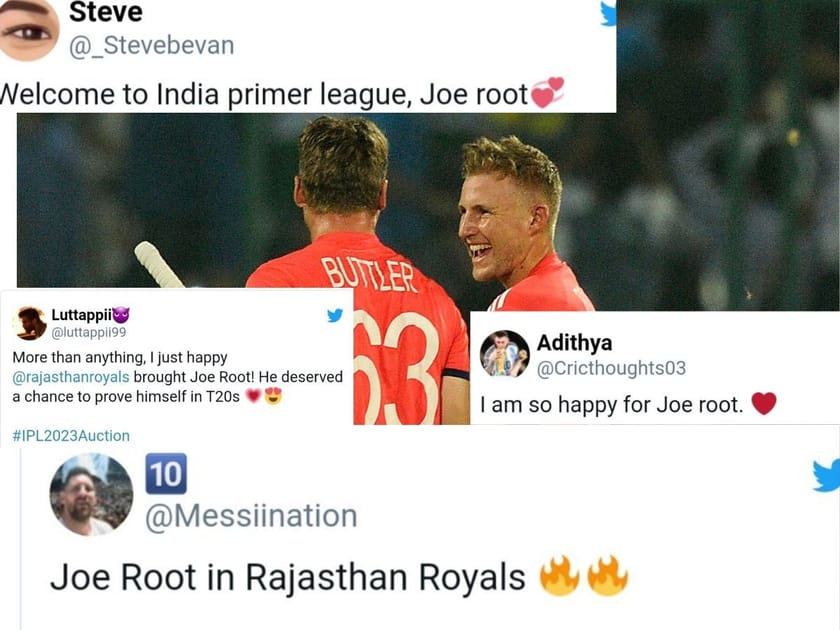 "Finally Joe Root in IPL" - Twitter reacts to Rajasthan Royals signing ...
