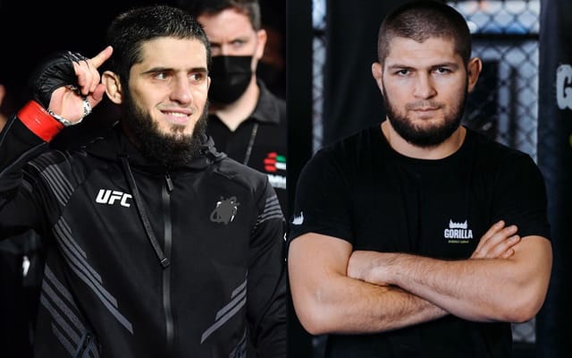Islam Makhachev: UFC legend Khabib Nurmagomedov sweeps lightweight ...