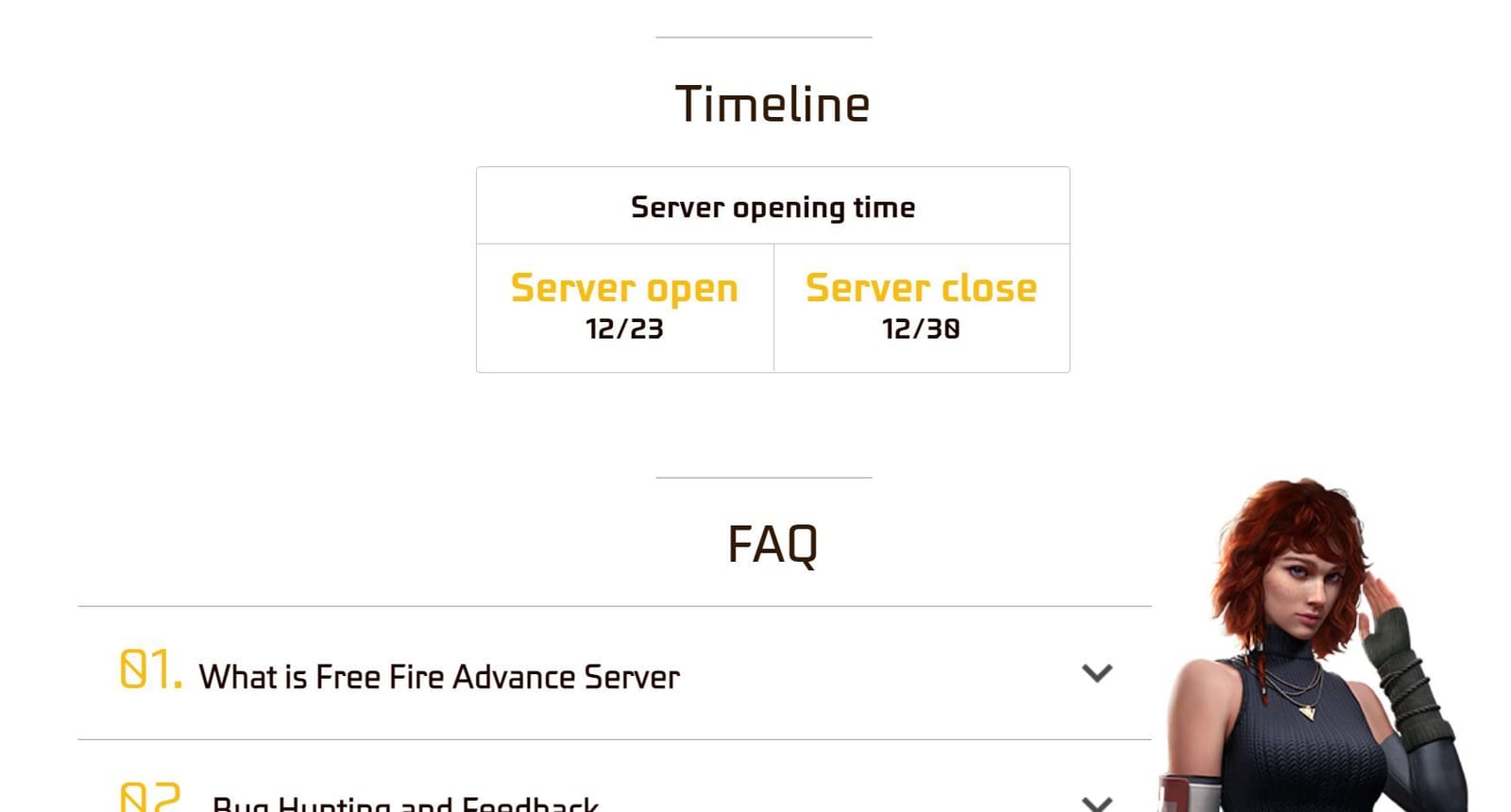 When will Free Fire OB38 Advance Server end? List of features and more ...