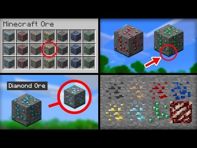 5 best levels for mining ores in Minecraft PE