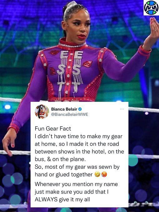 Bianca Belair shows off impressive physique in competition outside of ... Bianca Belair shows off impressive physique in competition outside of ...