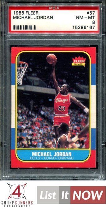 Ranking top 5 most valuable Michael Jordan rookie cards