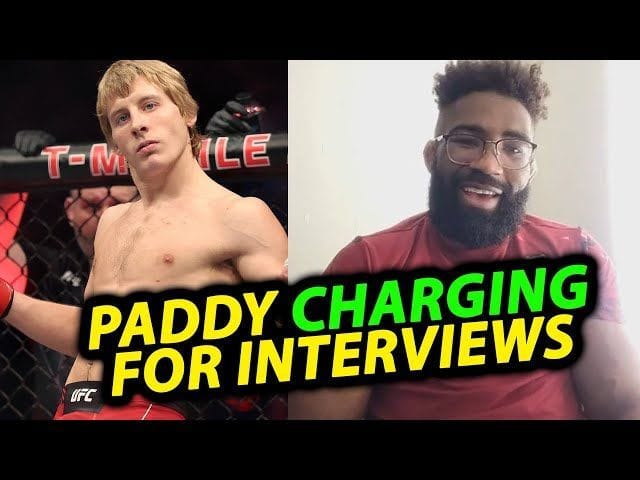 Chris Curtis is not happy with Paddy Pimblett charging money for interviews