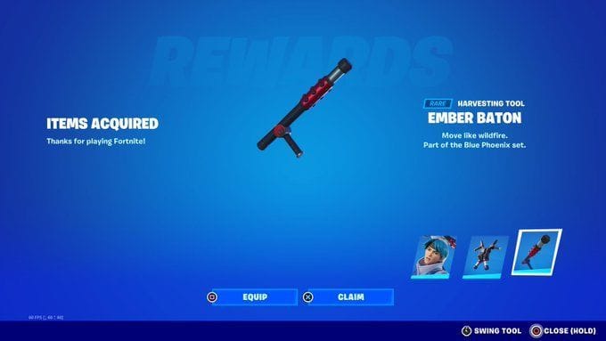How to get the Blue Phoenix Pack in Fortnite Chapter 4 Season 1