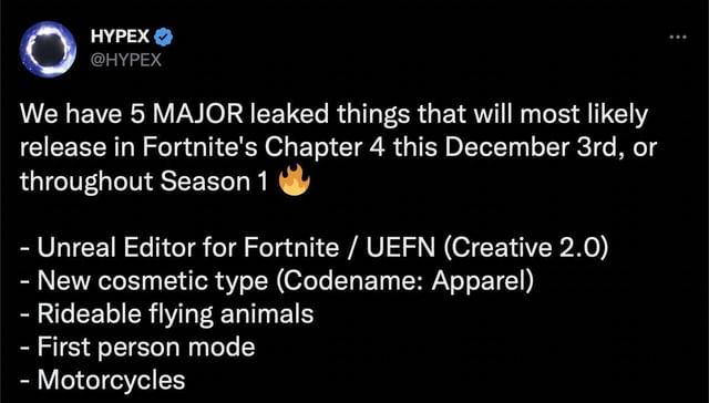 Fortnite Chapter 4 Battle Pass leaks: Everything we know so far