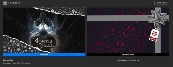 How to get Mortal Shell for free on the Epic Games Store Holiday Sale 2022