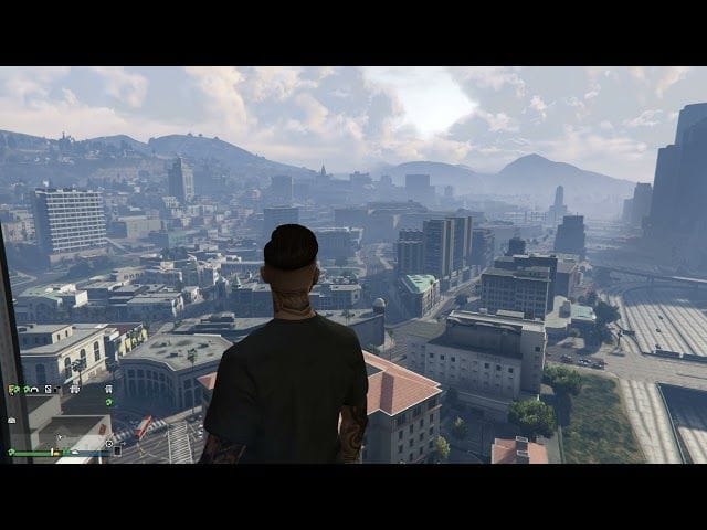 Where is the Weazel News Plaza located in GTA Online for the shootout ...