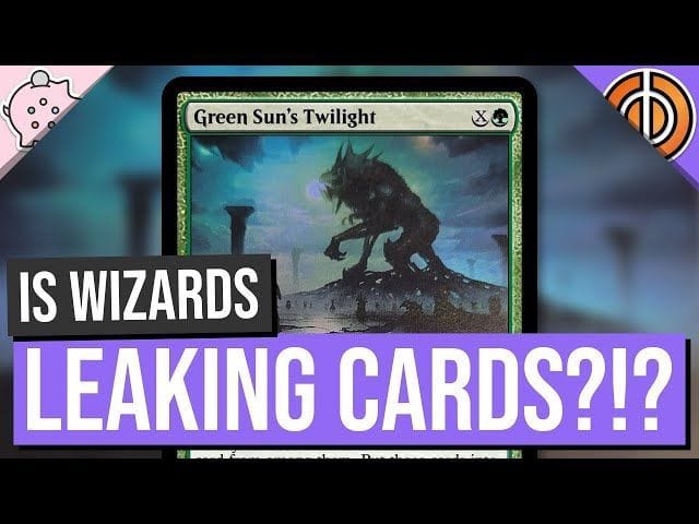 Magic: The Gathering leak reveals overwhelmingly powerful Green Sun's ...