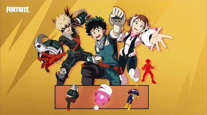 My Hero Academia X Fortnite Collab Is Finally Out As Twitter Reacts