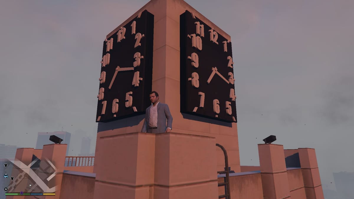 Where is Clock Tower Building located in GTA 5?
