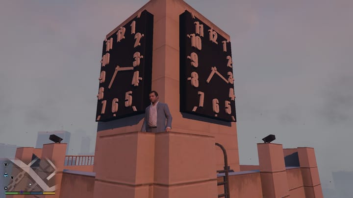 Where is Clock Tower Building located in GTA 5?
