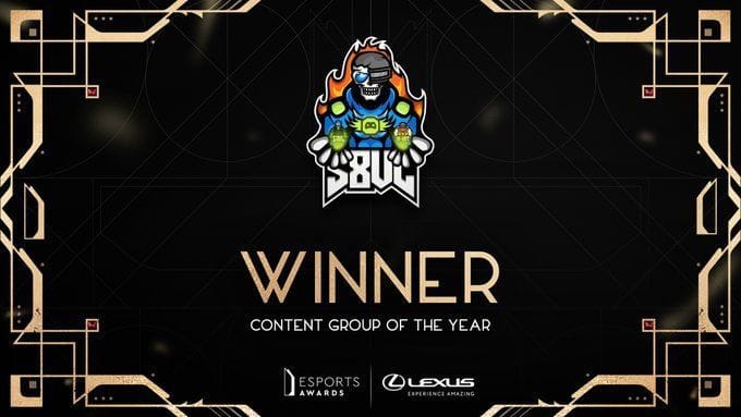 S8UL Esports wins Content Group of the Year at Esports Awards 2022