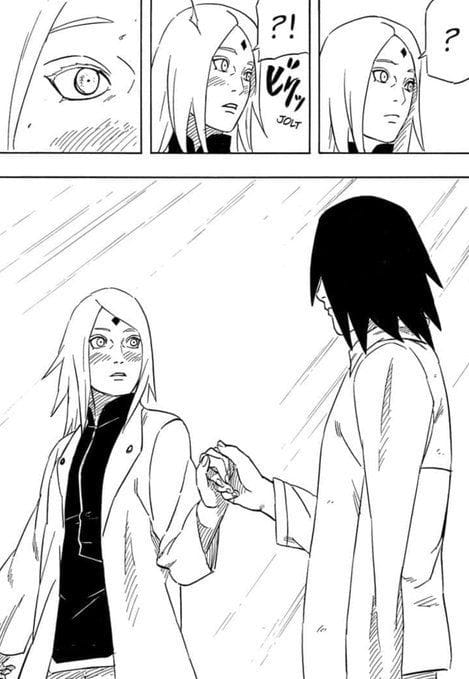 Sasuke Retsuden chapter 4 spoilers show Sasuke gifting Sakura a ring