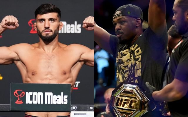 Arman Tsarukyan brings up Jon Jones winning title at 23 while ...