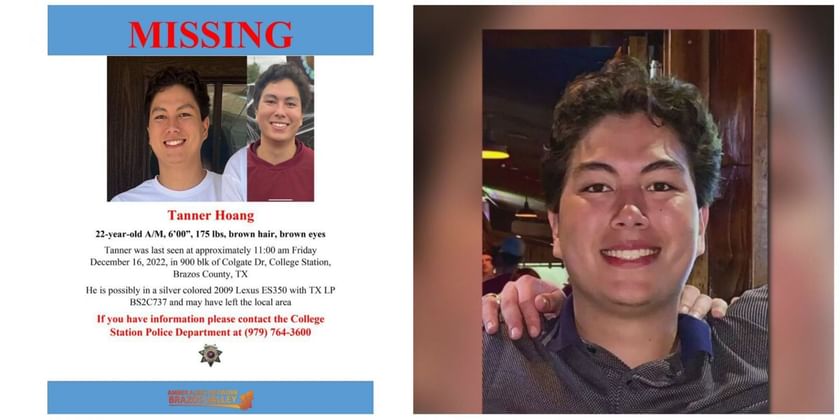 Tanner Hoang: Missing Texas A&M student's car found unattended as ...