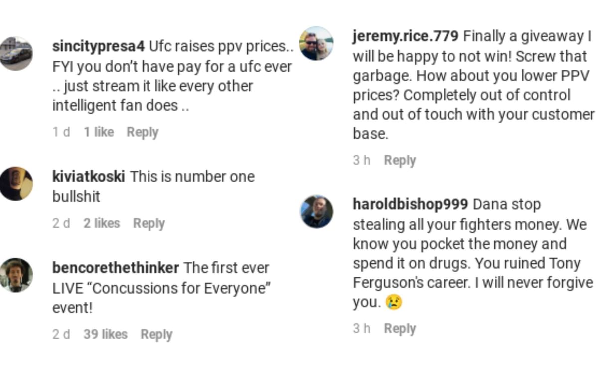 Fans mercilessly hound Dana White about ESPN pay-per-view hike as he ...