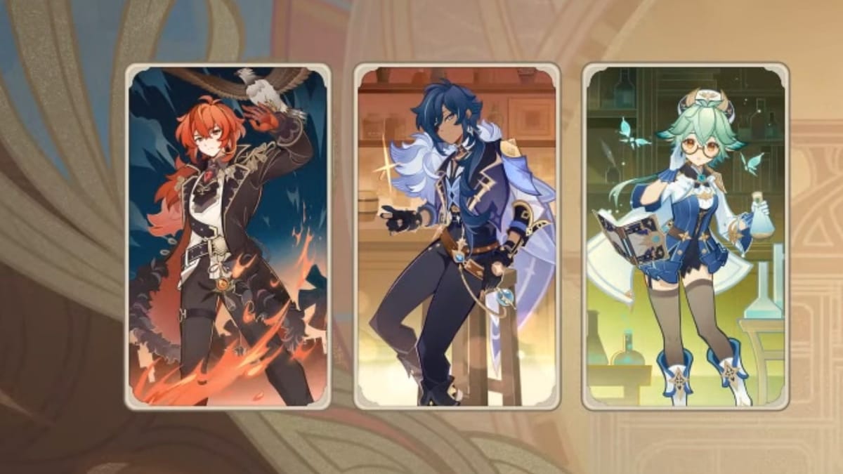 Best Genshin Impact TCG cards and decks for beginners