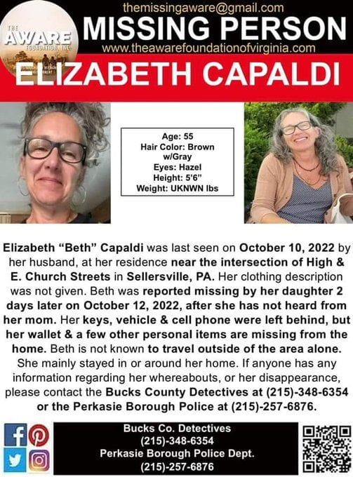 Elizabeth Capaldi GoFundMe raises over $23,000 as missing Pennsylvania ...
