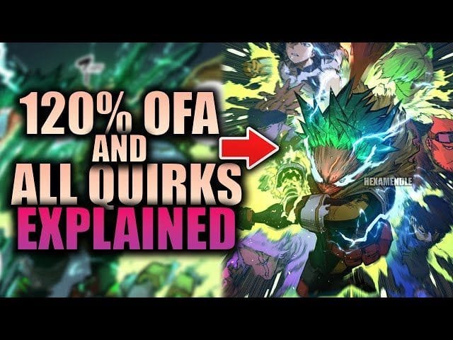 My Hero Academia: Why do most people only have one Quirk?