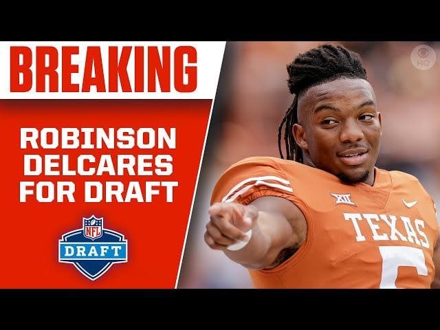 Bijan Robinson declares for 2023 NFL Draft: Projection for the blue ...