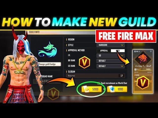 100 best and unique guild names to use in Free Fire