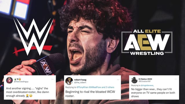 "No bigger than WWE" - Wrestling fans go nuts after Tony Khan ...